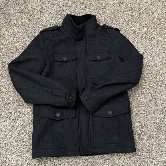 Dockers | Jackets & Coats | Dockers Mens Wool Melton Four Pocket ...